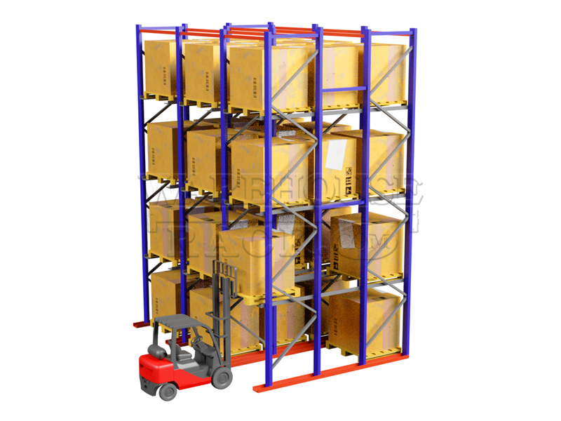 Used Structural Drive In Rack : Warehouse Rack Company, Inc.