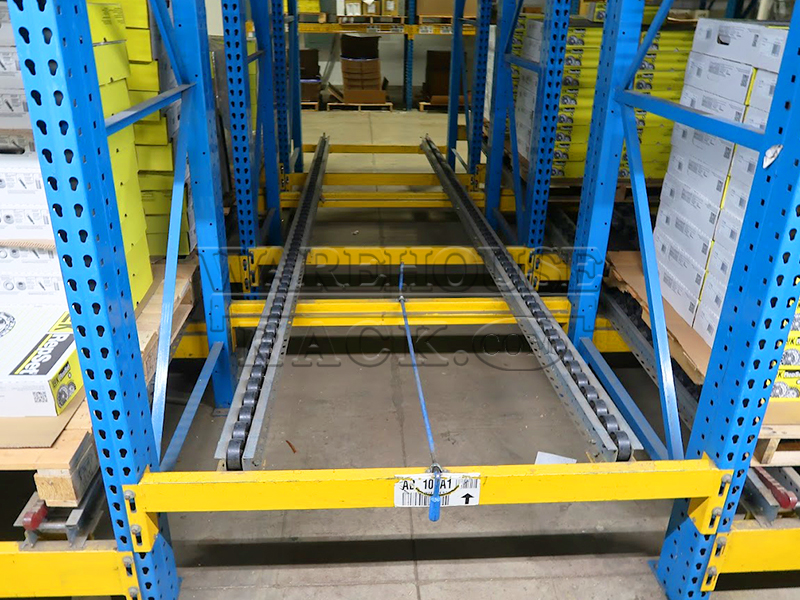 PALLET FLOW RACK PER PALLET POSITION - USED [PFRGNU] - $0.00 ...