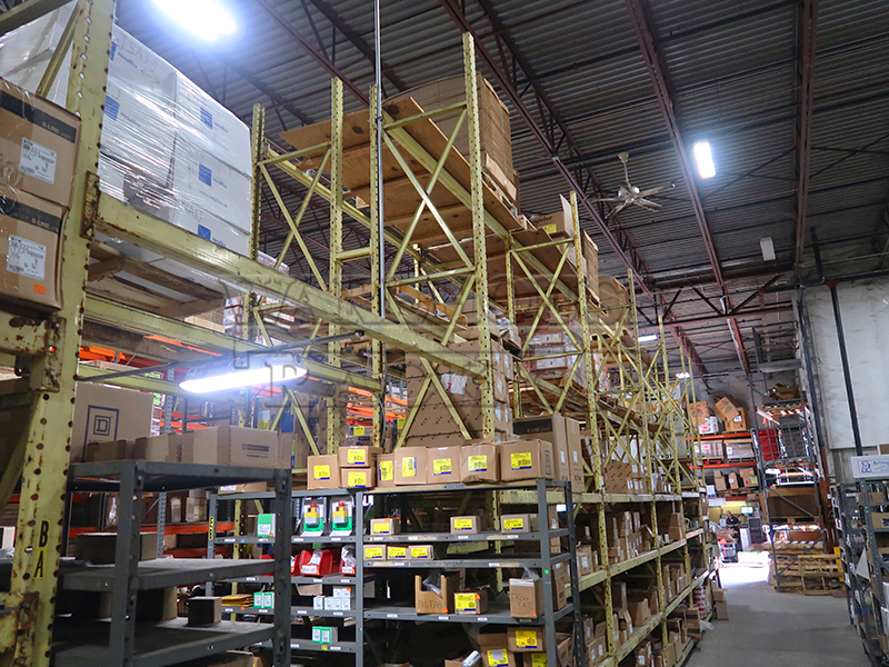Liquidations In Progress 28 & 44 Deep Speedrack Pallet Rack : Warehouse ...