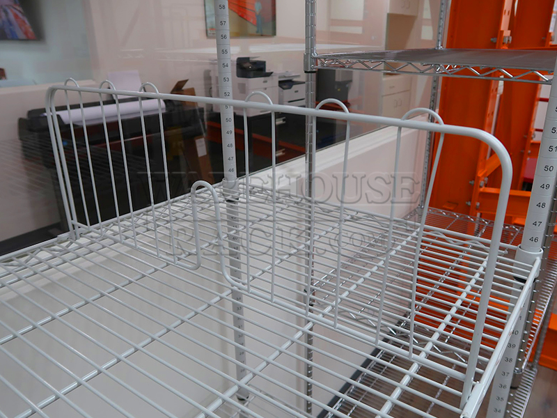 WIRE SHELVING DIVIDER 24 DEEP X 8 TALL, EPOXY - NEW [WSDE2408N] - $9.25 ...