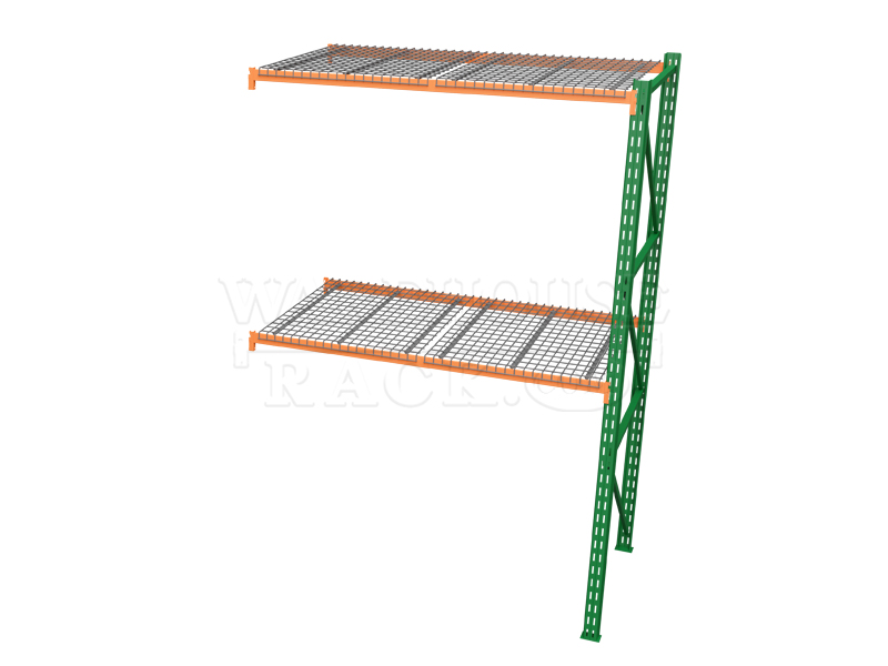 Like New Ridg-u-rack Pallet Rack With Wire Decking : Warehouse Rack ...