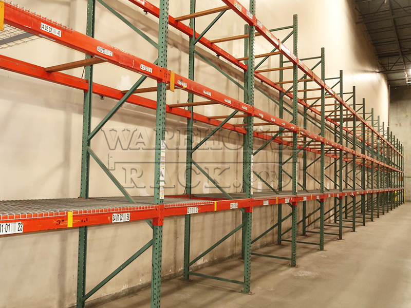 36 Deep Teardrop Pallet Rack : Warehouse Rack Company, Inc.