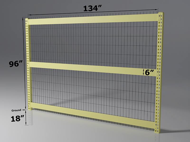 Used Fence : Warehouse Rack Company, Inc.