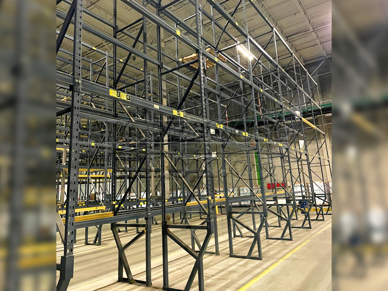 Liquidations In Progress 42 Unarco T-bolt Pallet Rack : Warehouse Rack ...
