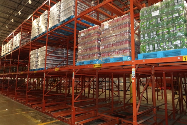 Used 4 Pallet Deep : Warehouse Rack Company, Inc.