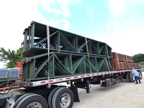 Used 44 Deep Structural Pallet Rack : Warehouse Rack Company, Inc.