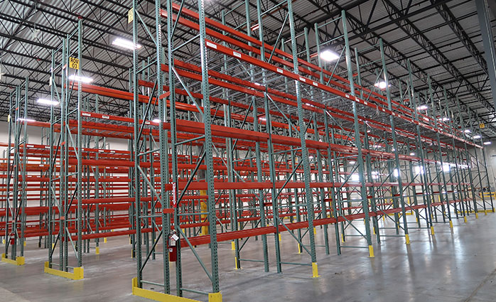 Used 42 Deep Teardrop Pallet Rack : Warehouse Rack Company, Inc.