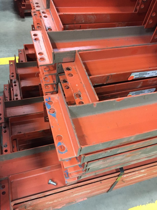 Used 44 Deep Structural Pallet Rack : Warehouse Rack Company, Inc.