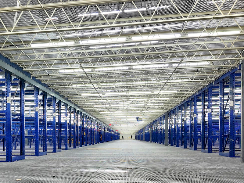 Liquidation In Progress 3 Level Pick Module Pallet Rack Mezzanine ...