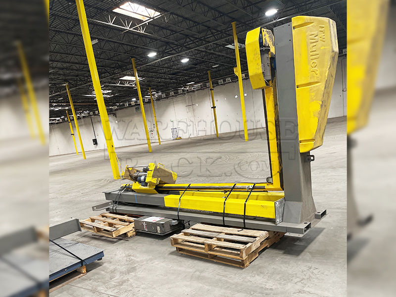 3 POST ITW MULLER STRETCH WRAPPER MACHINE, MODEL: COBRA 500 - USED ...