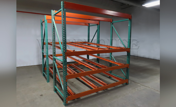 Push Back Rack - Pallet Flow : Warehouse Rack Company, Inc.
