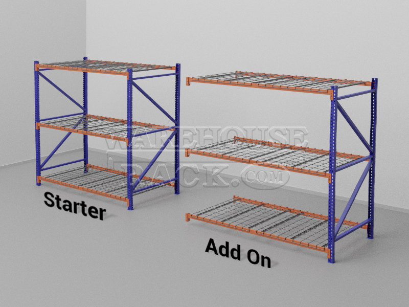 New Bulk Storage Shelving : Warehouse Rack Company, Inc.