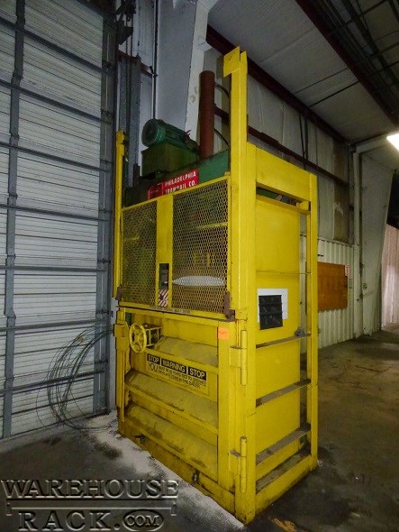 GENERAL HYDRAULICS BALER - USED - $4,500.00 : Warehouse Rack Company, Inc.