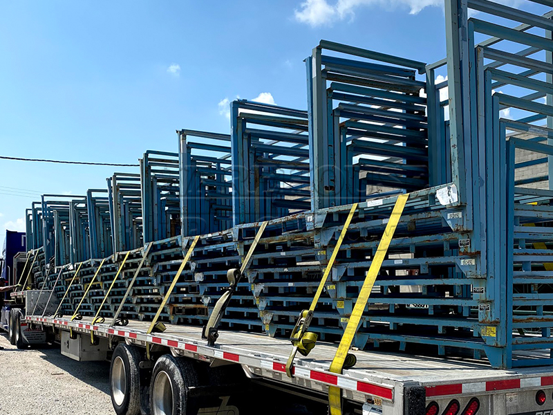 STACK RACK 56 WIDE X 55 TALL X 43 DEEP - USED [SRNP554356U] - $165.00 ...