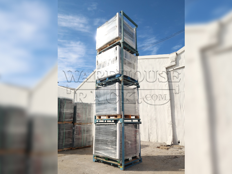 STACK RACK 56 WIDE X 55 TALL X 43 DEEP - USED [SRNP554356U] - $165.00 ...