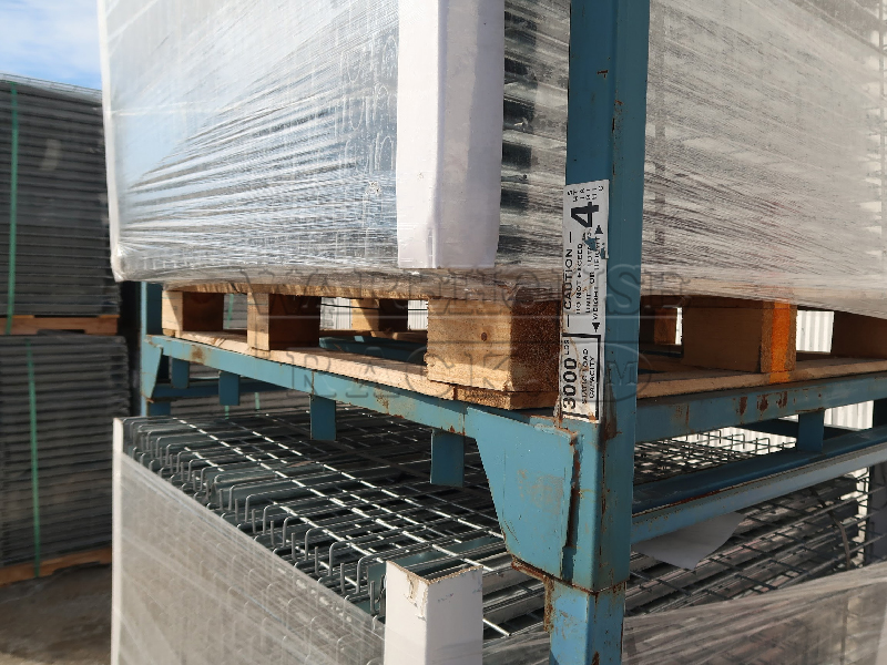 STACK RACK 56 WIDE X 55 TALL X 43 DEEP - USED [SRNP554356U] - $165.00 ...