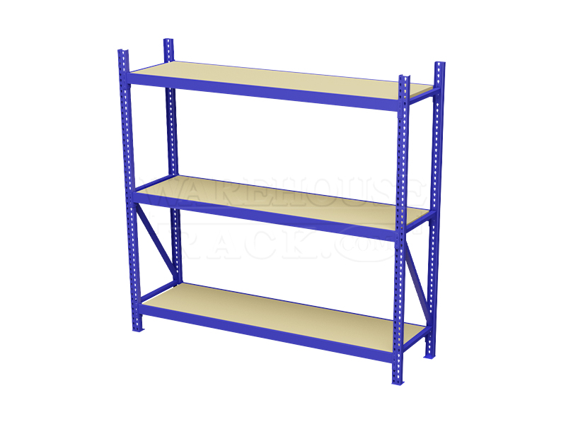 Used Teardrop Pallet Rack With Particle Board : Warehouse Rack Company ...