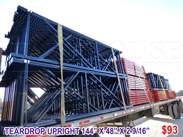 New Pallet Rack | New Pallet Rack Systems | New Pallet Rack Accessories ...