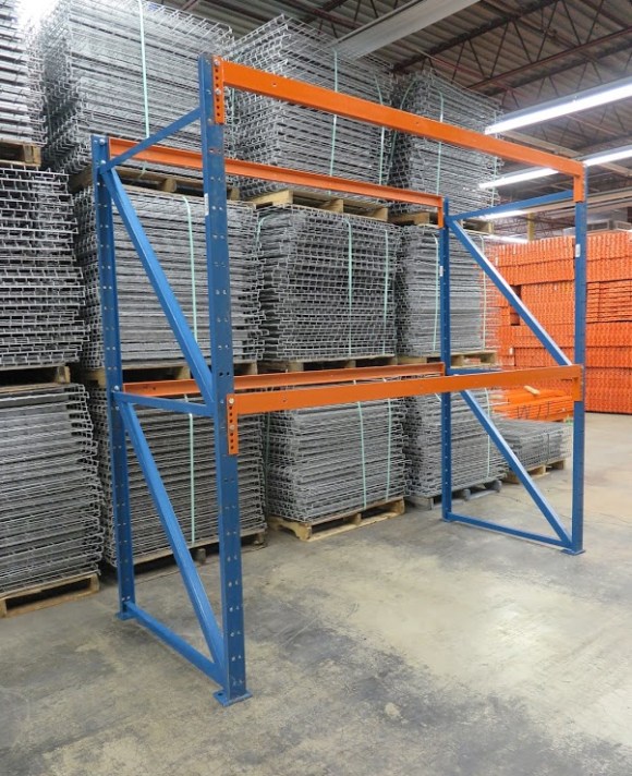 Used 44 Deep Structural Pallet Rack : Warehouse Rack Company, Inc.