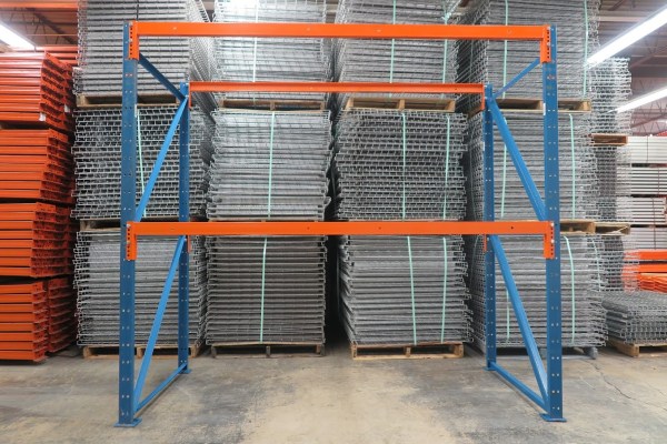 Used 44 Deep Structural Pallet Rack : Warehouse Rack Company, Inc.
