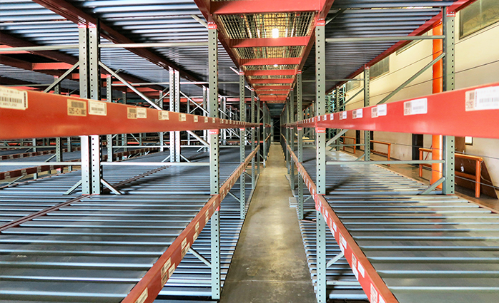 Used Mezzanine - Pallet Rack : Warehouse Rack Company, Inc.