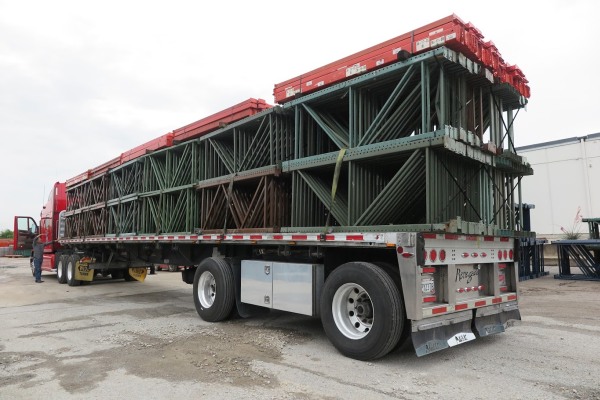 Used 36 Deep Teardrop Pallet Rack : Warehouse Rack Company, Inc.