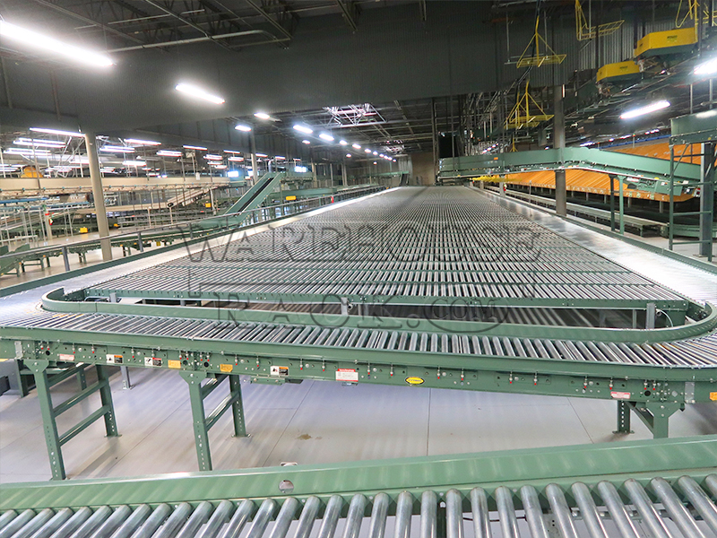 Used Gravity Conveyor : Warehouse Rack Company, Inc.