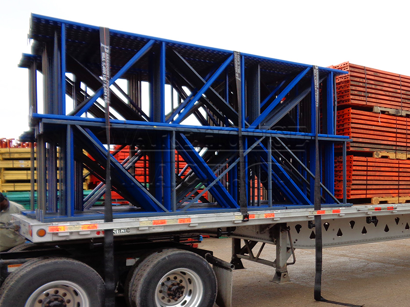 Used 42 Deep Teardrop Pallet Rack : Warehouse Rack Company, Inc.