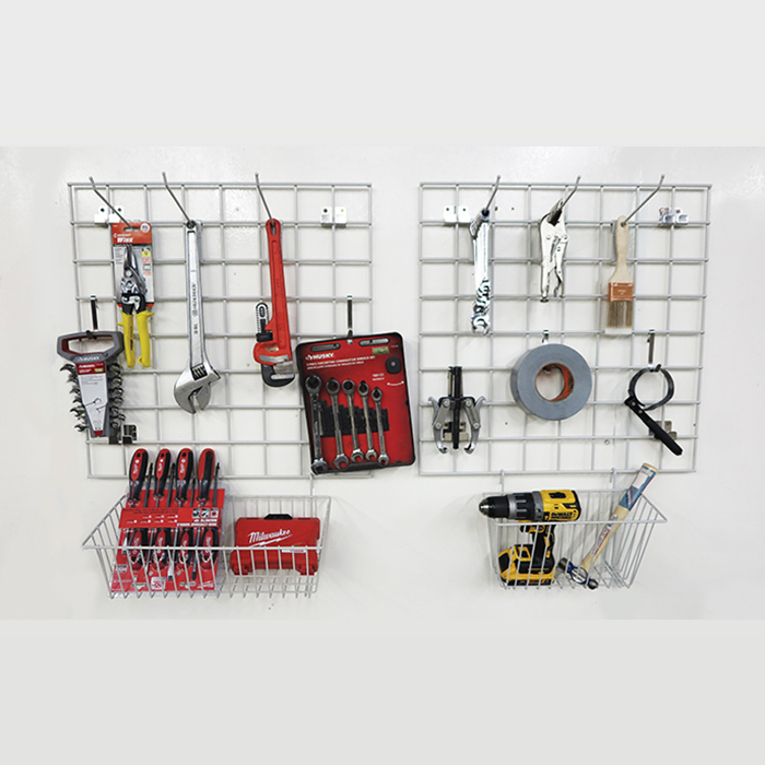 TOOL RACK - 18 X 24 - 20 HOOKS, STAINLESS STEEL - NEW SURPLUS - $38.00 ...