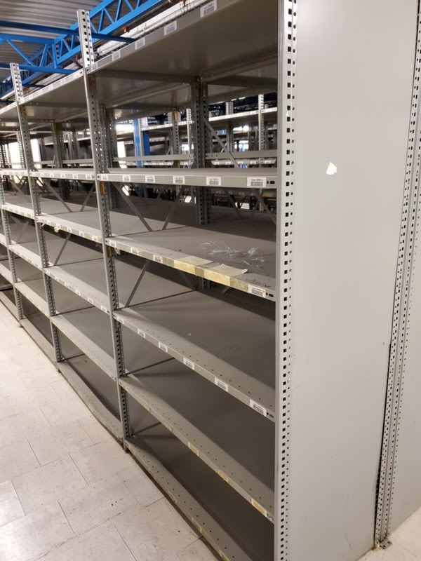 Metal Warehouse Shelving | Steel Shelving | Industrial Metal Shelving ...