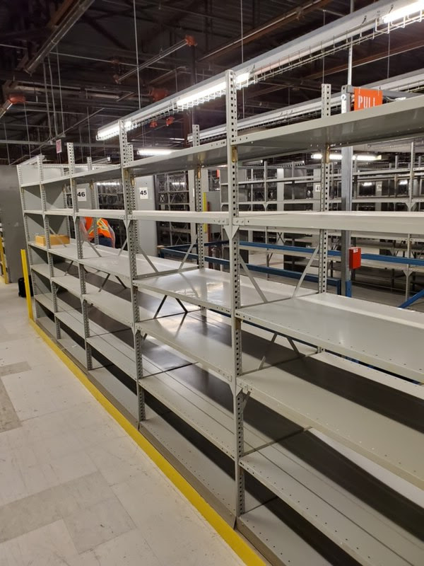 Metal Warehouse Shelving | Steel Shelving | Industrial Metal Shelving ...