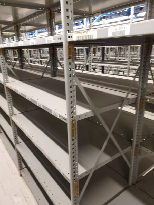 Metal Warehouse Shelving | Steel Shelving | Industrial Metal Shelving ...