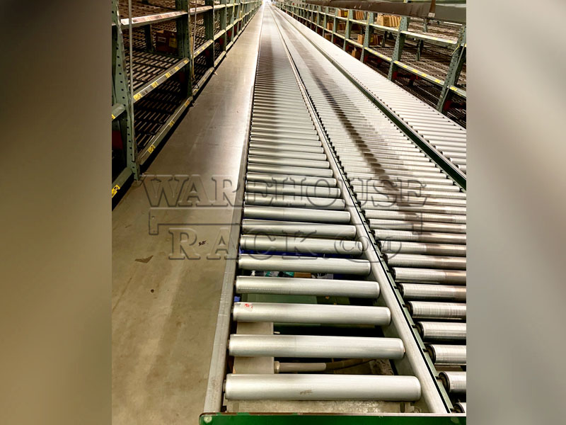 Used Gravity Conveyor : Warehouse Rack Company, Inc.