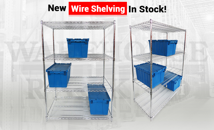 New Wire Shelving : Warehouse Rack Company, Inc.