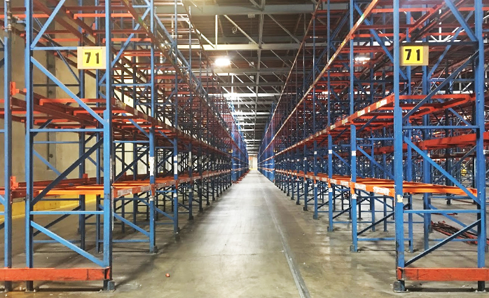 Used 44 Deep Structural Pallet Rack : Warehouse Rack Company, Inc.