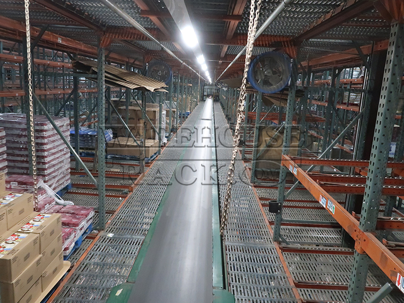 2 LEVEL PALLET FLOW PICK MODULE - USED : Warehouse Rack Company, Inc.