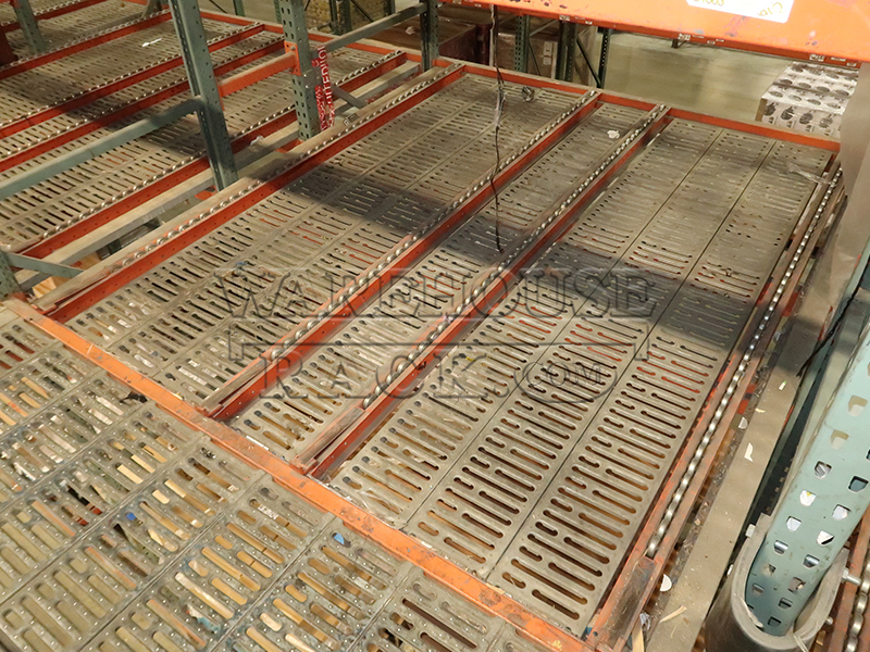 2 LEVEL PALLET FLOW PICK MODULE - USED : Warehouse Rack Company, Inc.