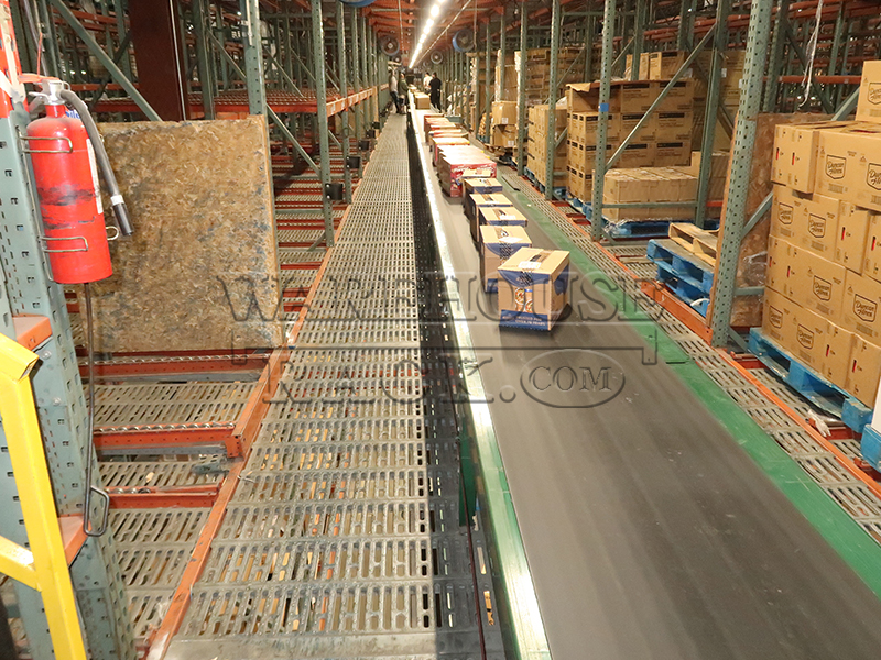 2 LEVEL PALLET FLOW PICK MODULE - USED : Warehouse Rack Company, Inc.