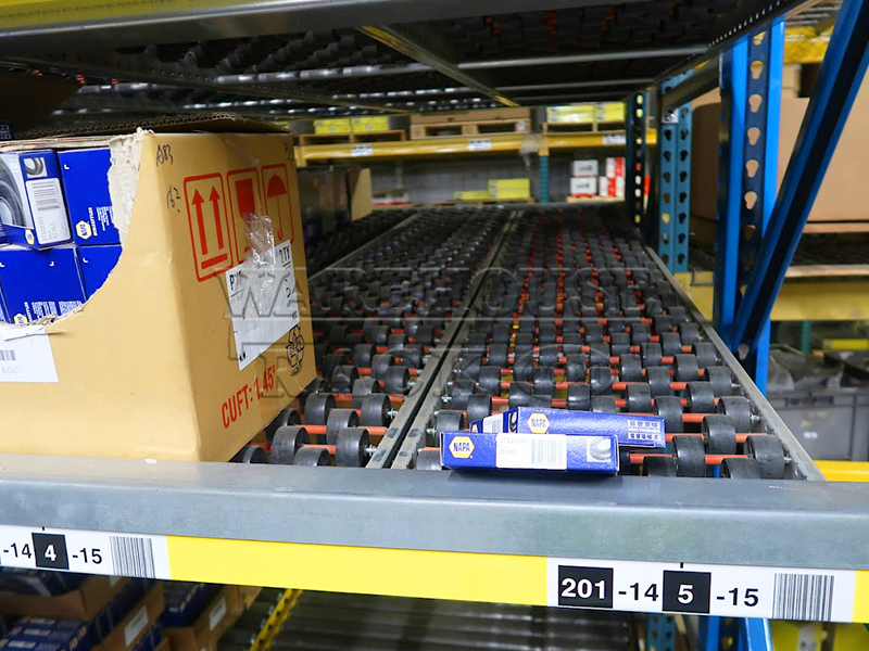 Liquidations In Progress Pushback Rack, Mezzanine, Carton Flow, Pallet ...