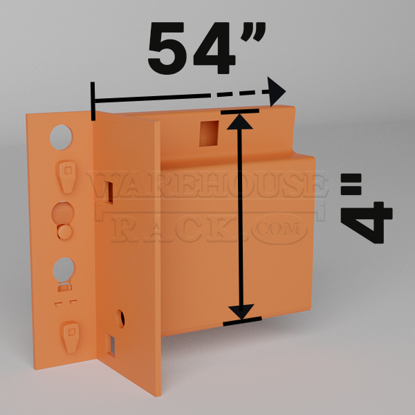 32 Deep Teardrop Pallet Rack : Warehouse Rack Company, Inc.