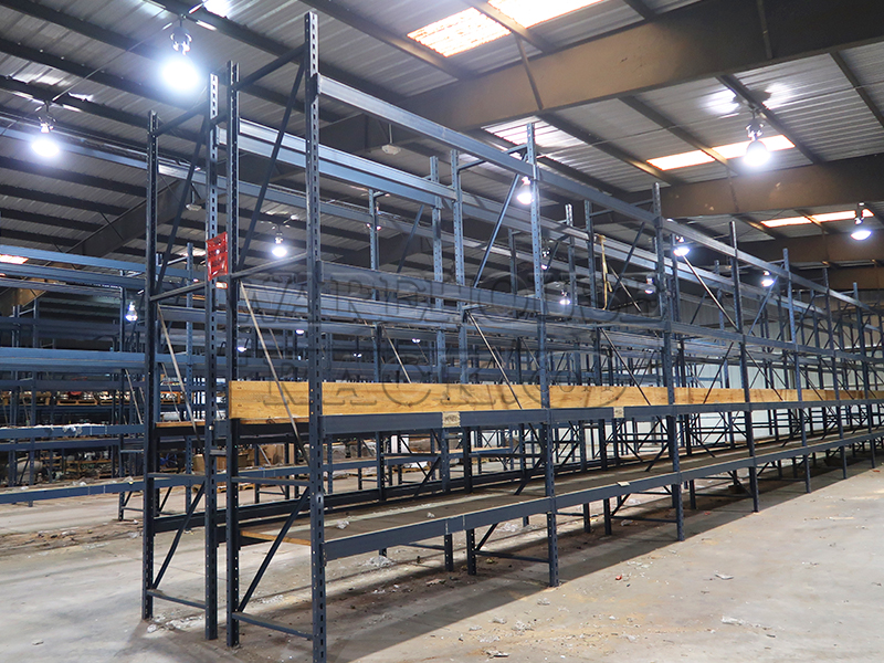 Liquidations In Progress Unarco Ii Rallet Rack/ Rivet Shelving And ...