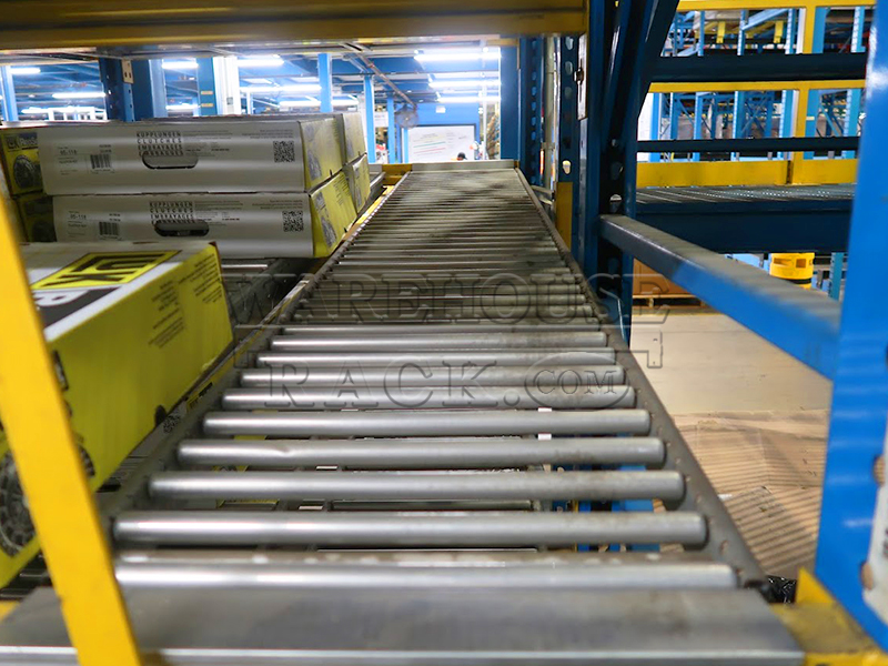 Liquidations In Progress Pushback Rack, Mezzanine, Carton Flow, Pallet ...