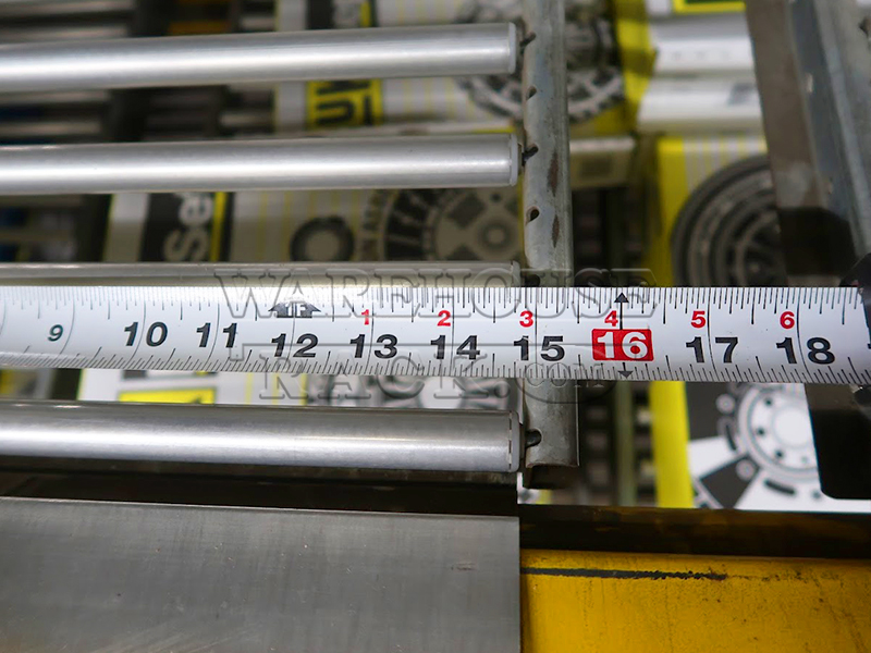 Liquidations In Progress Pushback Rack, Mezzanine, Carton Flow, Pallet ...