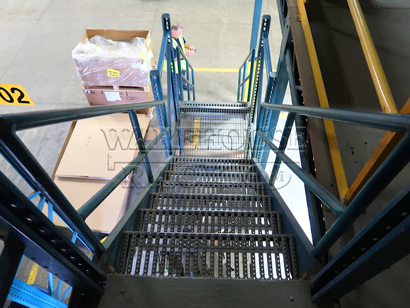 Liquidations In Progress Pushback Rack, Mezzanine, Carton Flow, Pallet ...