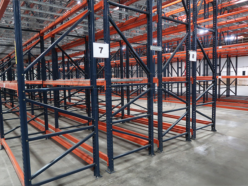 38 & 42 Deep Teardrop Pallet Rack : Warehouse Rack Company, Inc.