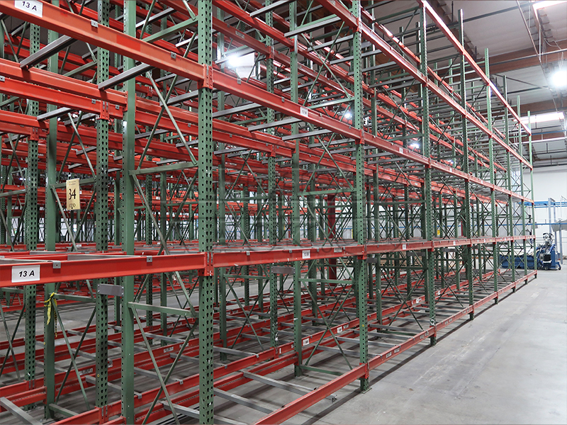 38 & 42 Deep Teardrop Pallet Rack : Warehouse Rack Company, Inc.