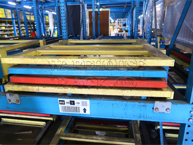 Liquidations In Progress Pushback Rack, Mezzanine, Carton Flow, Pallet ...
